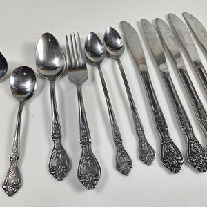 Vtg 'normandy' 'lisette II' Pattern Silverware, Individual Pieces ...