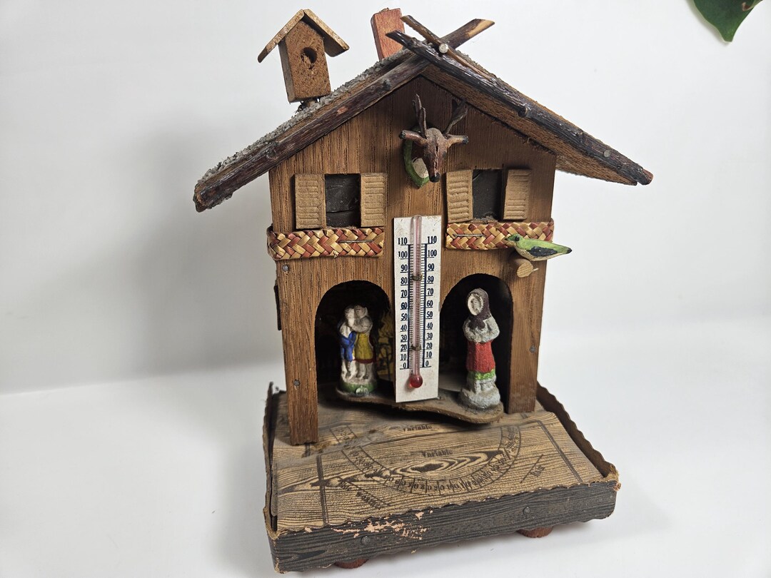 Antique Swiss 'weather Prophet', 7 Inches Tall // Working Condition ...