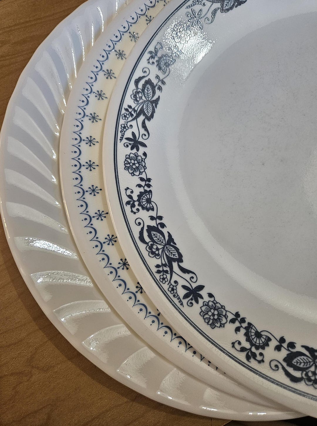 Choose Your Corelle Plate Pattern, Sold in Sets of 3 or 4 Plates ...