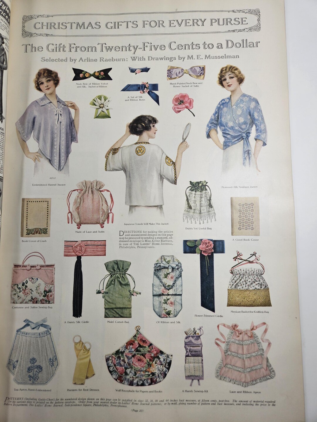 Choose Your Antique Ladies' Home Journal Magazine - April 1905, Jan ...