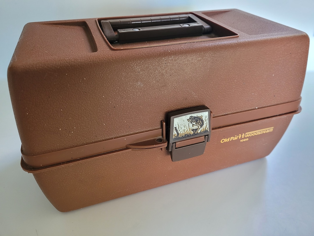 Vtg Old Pal Woodstream 1060 Tackle Box 13 X 7.5 X 7 Inches - Etsy
