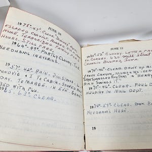 One Man's Lifelong Diary Collection: 1943-2004 - Etsy