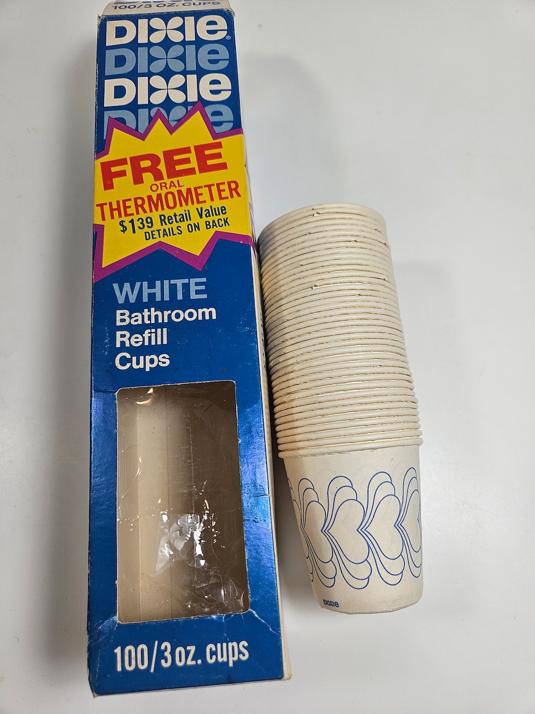 Vtg Box 1980s Dixie Cups, 3 Oz // 38 Cups Left // 80s Heart Cups - Etsy