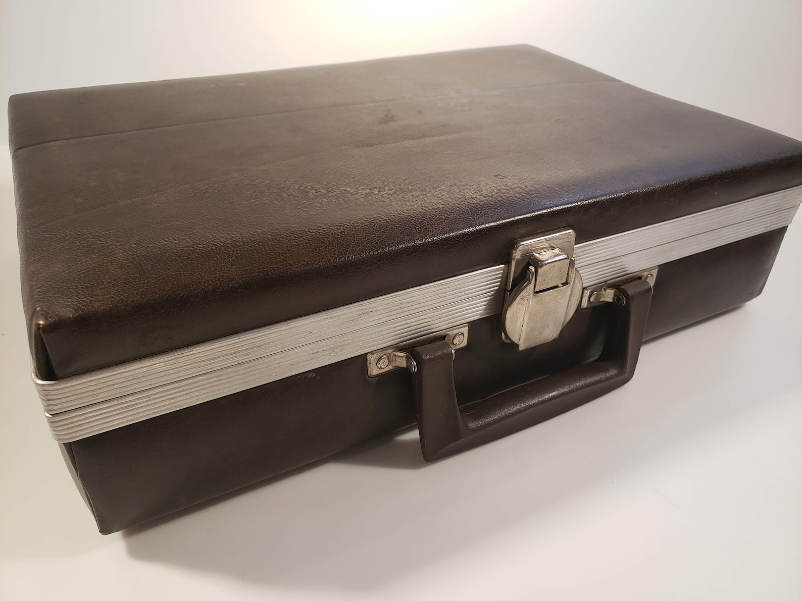 Vintage 30-cassette Tape Holder Briefcase Brown // 14 X 10 X | Etsy