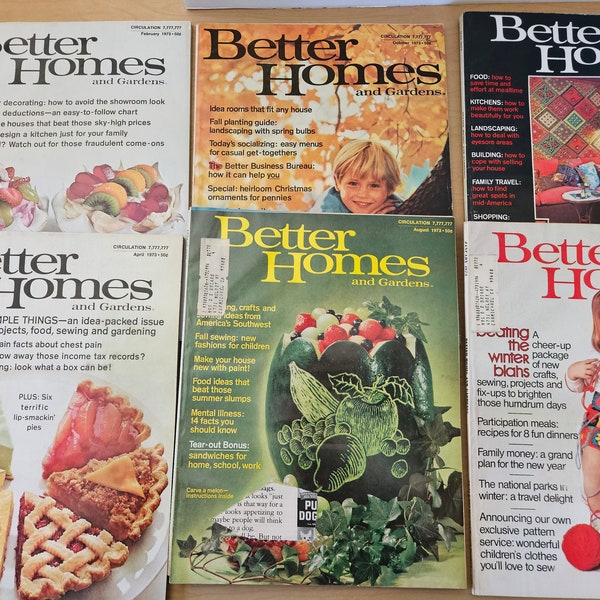 Better Homes and Gardens Magazine - Etsy