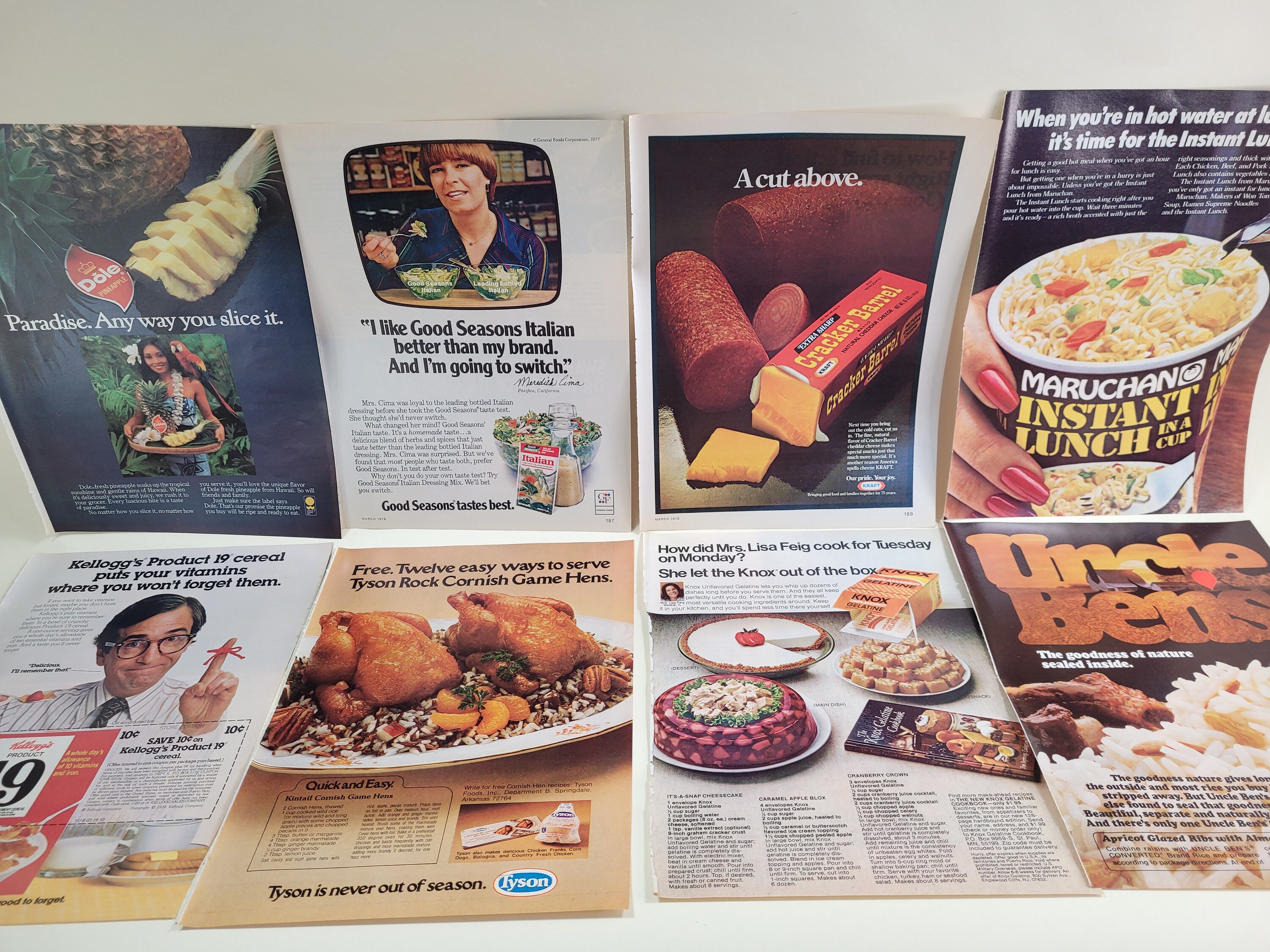 Food Ads In Magazines