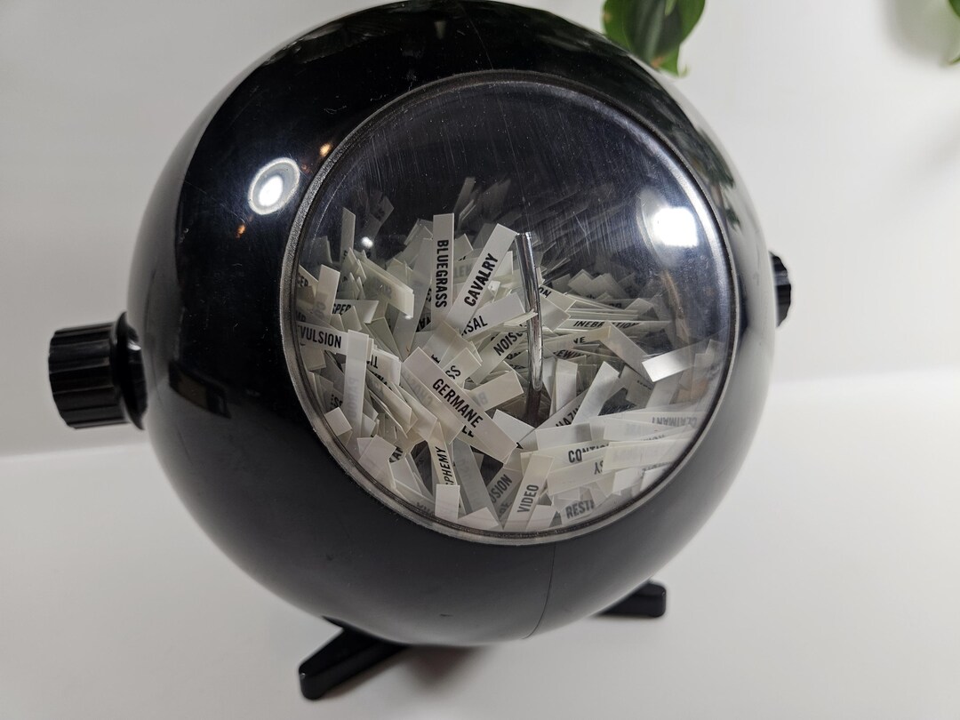 Vtg Think Tank Word Globe by Dr. De Bono, 1970s - Etsy