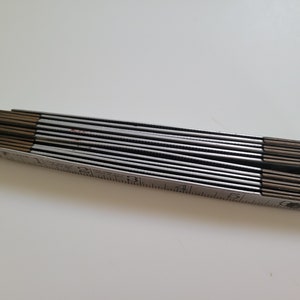 Vtg Lufkin Metal Ruler, 72 Inches Long // No. 1206 // Aluminum and ...