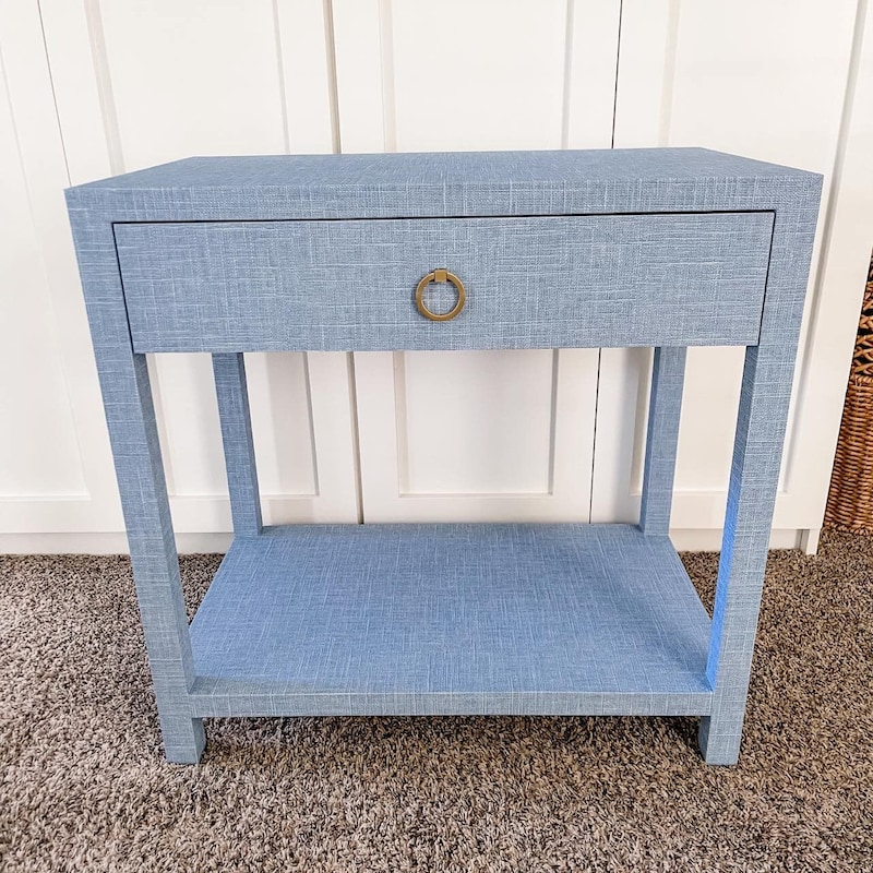 Raffia Nightstand - Etsy