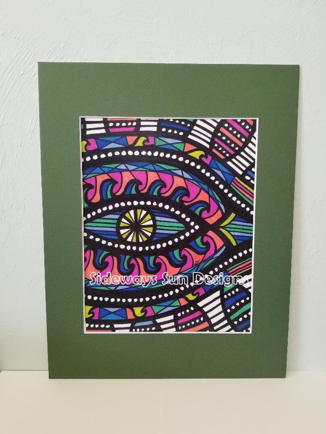 Original Art Print, Retro, Art, Abstract Art, Wall Decor, Unique Gift ...