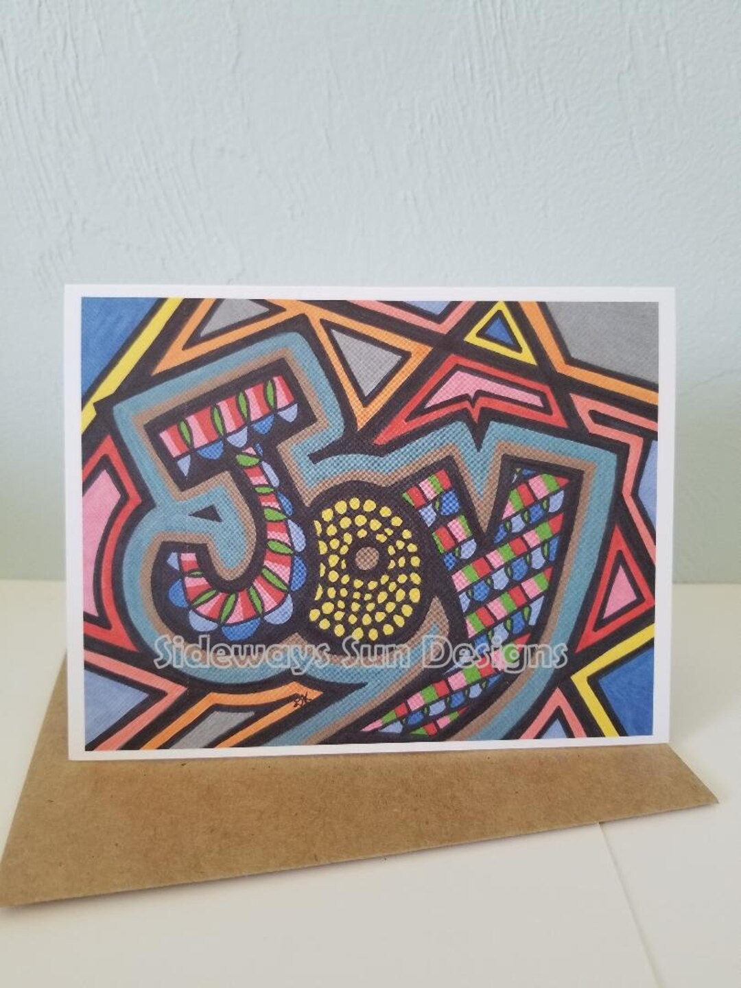 Note Cards, Original Art, Abstract Art, Unique Gift,holiday Cards, Set ...