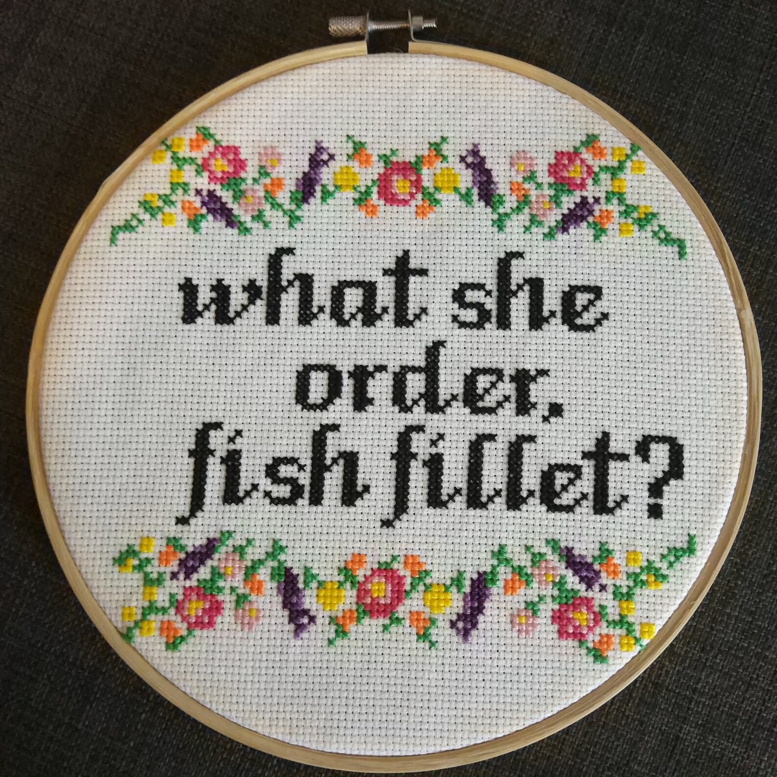 PATTERN PDF Fish Fillet Cross Stitch Crossstitch Modern Pattern Fish ...