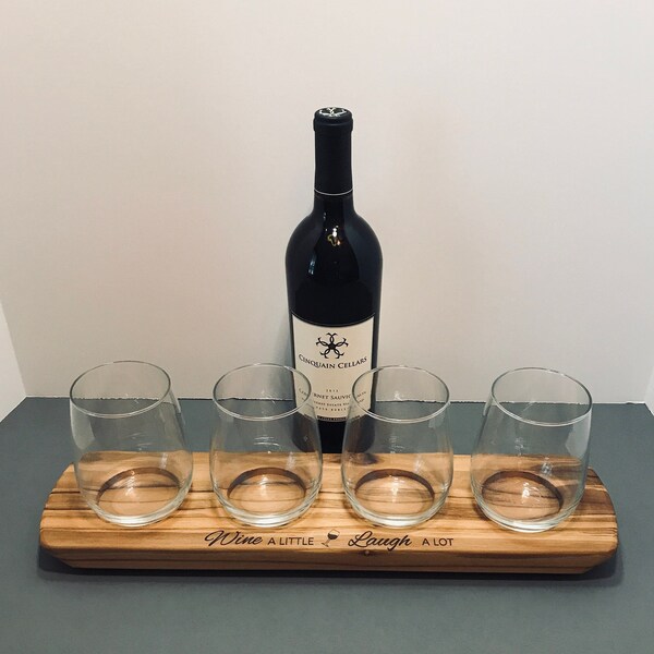Wine Flight Tray - Etsy