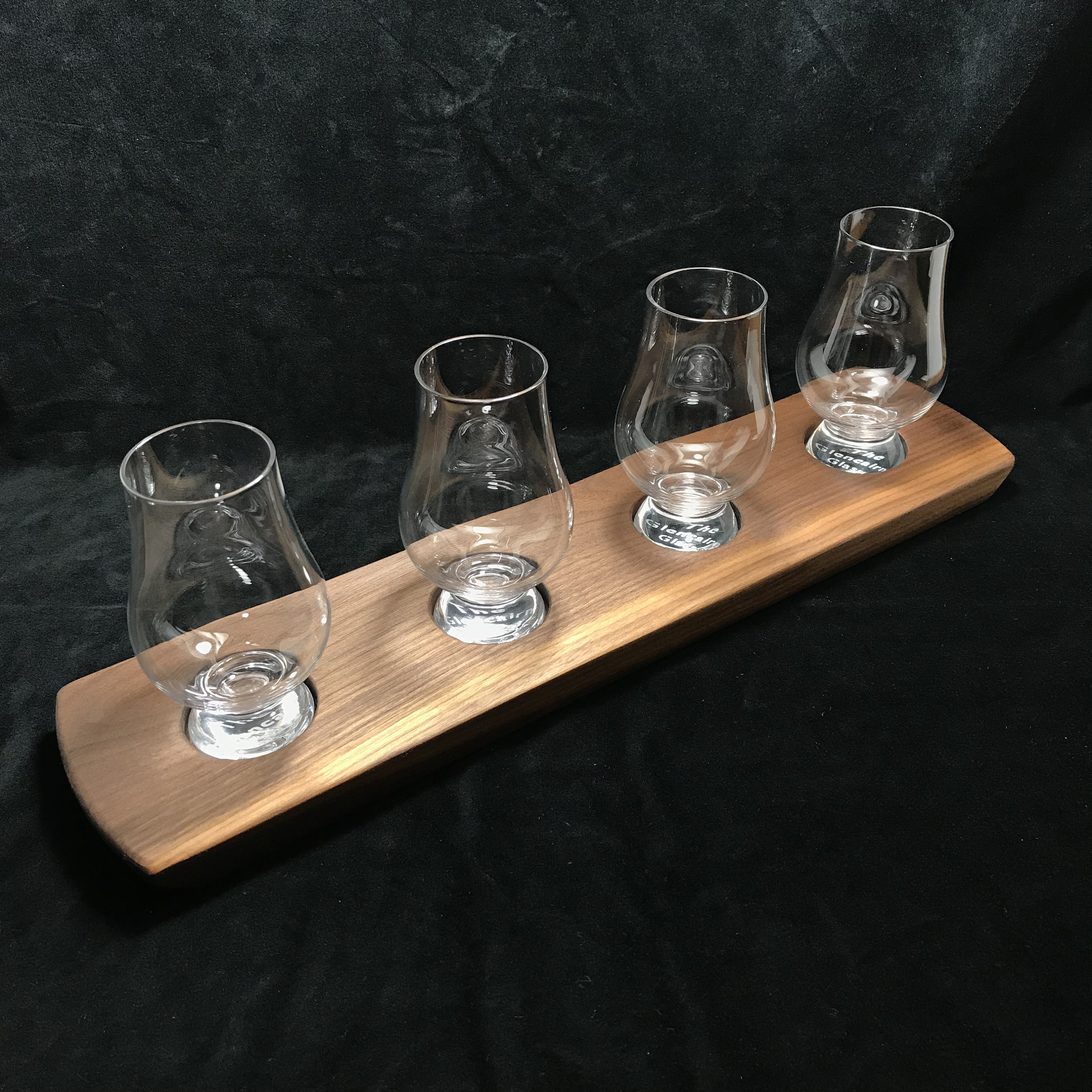 Personalized Bourbon Scotch Whisky Whiskey 4 Glencairn Glass | Etsy