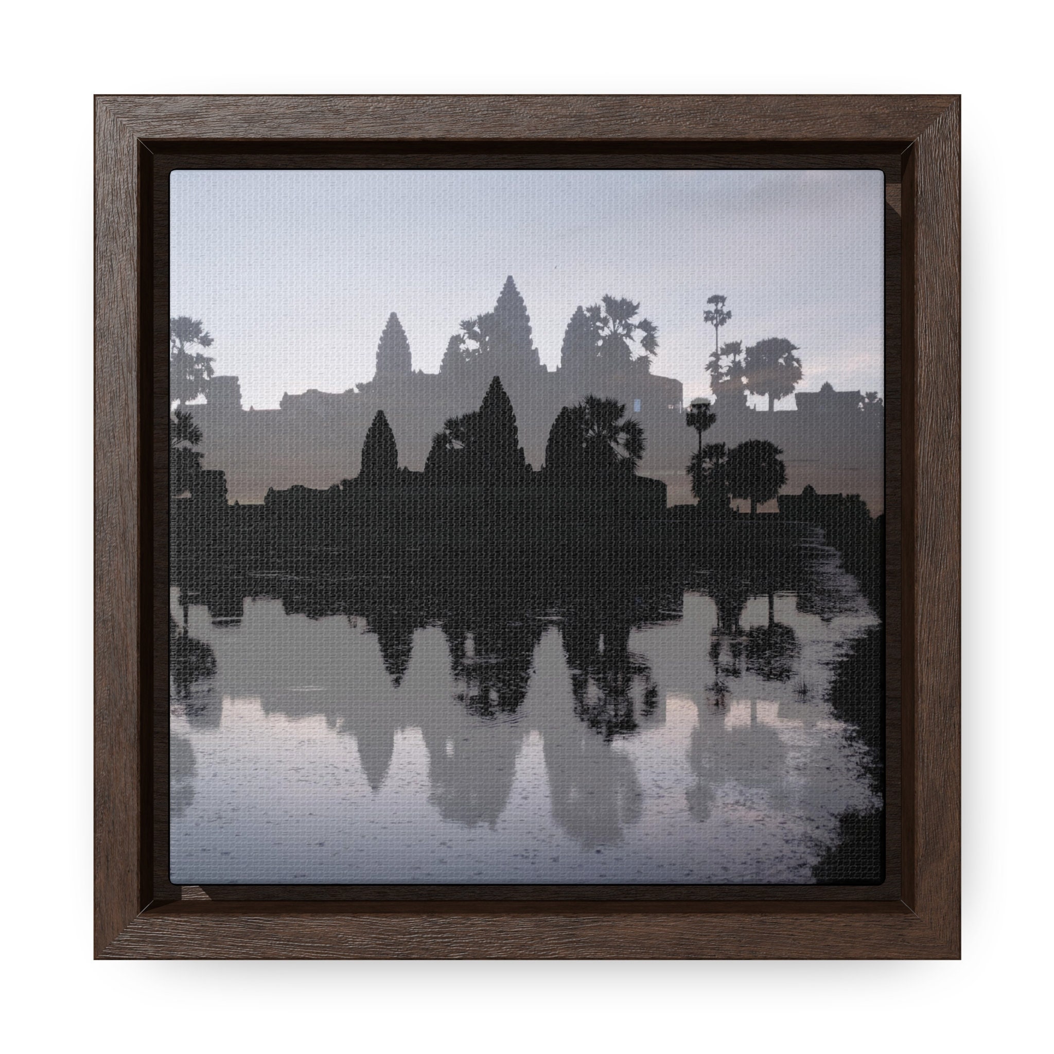Angkor Wat Sunrise Gallery Canvas Wraps Square Frame - Etsy