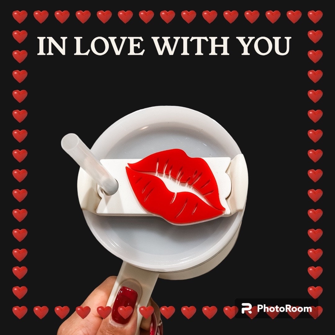 Stanley Cup Accessory Valentines Day Stanley Tumbler Tag Tumbler Name ...