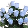 30 Variegated Green Salal Leaf Spray, Tall Greenery Stems, Artificial ...