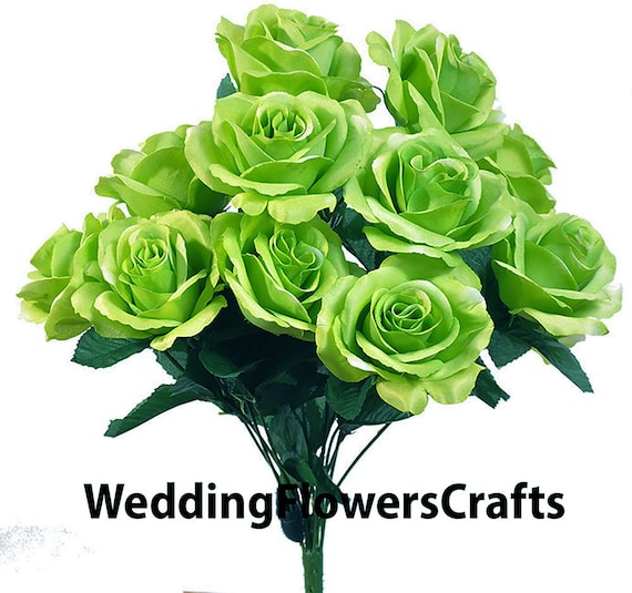 Lime Green Flower Arrangements