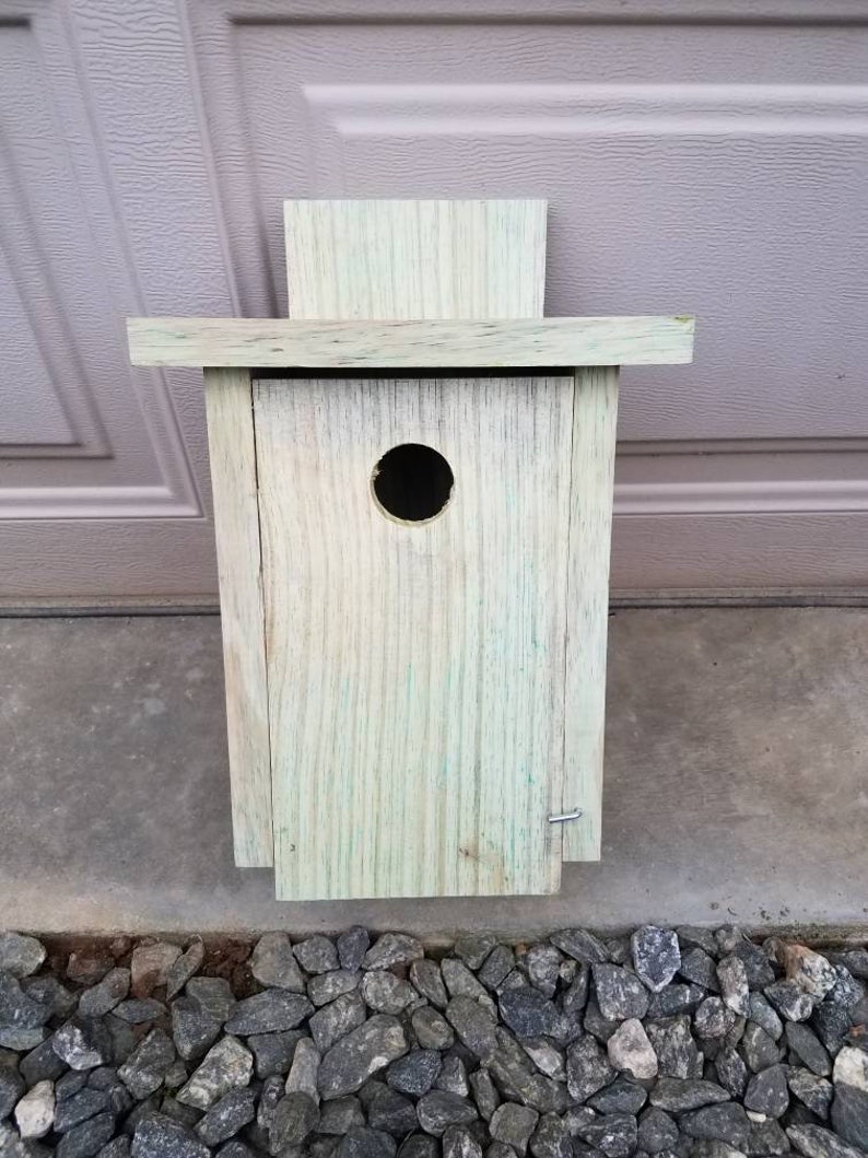 Bluebird Bird House - Handmade Birdhouse - Christmas Gift - Spring Gift ...