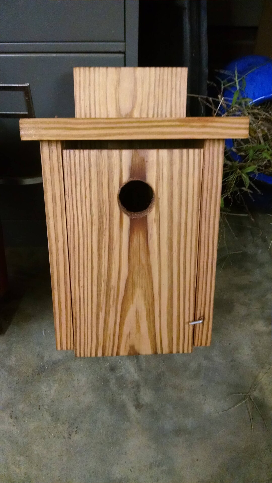 Stained Birdhouse - Bluebird Bird House - Handmade Birdhouse ...
