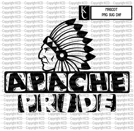 Apache Pride SVG DXF PNG - Etsy