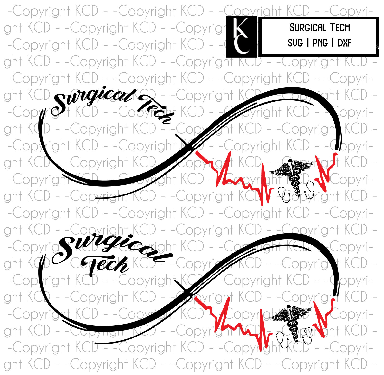 Surgical Tech SVG DXF Cut File T Shirt Design vinyl | Etsy