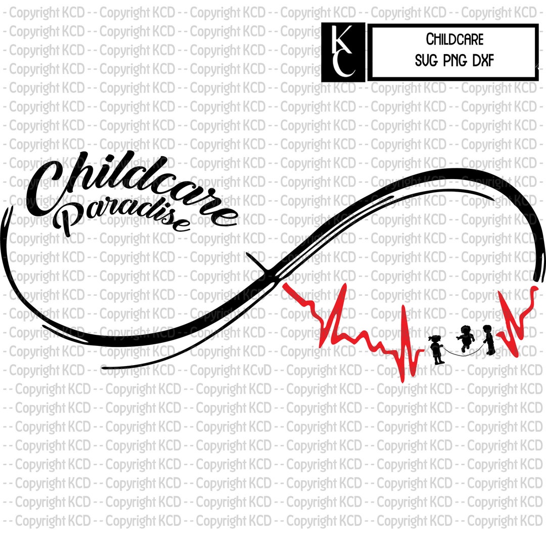 Child Care Paradise - Infinity Symbol - Daycare - Digital Download - Etsy