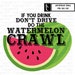Watermelon Crawl Cut File SVG Dxf Vinyl Sublimation | Etsy