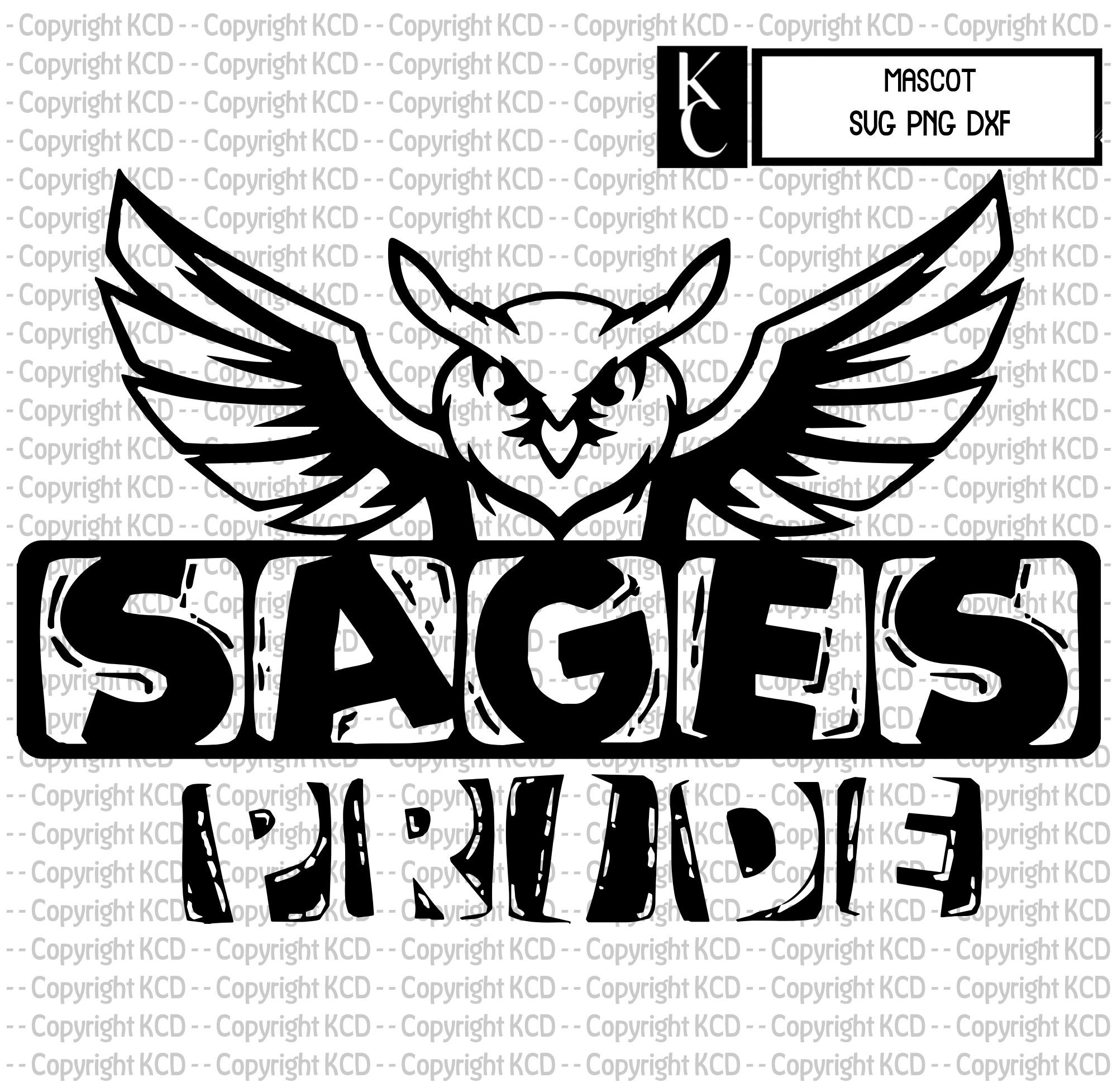 Sages Pride SVG DXF PNG - Cut File - T Shirt Design - Etsy