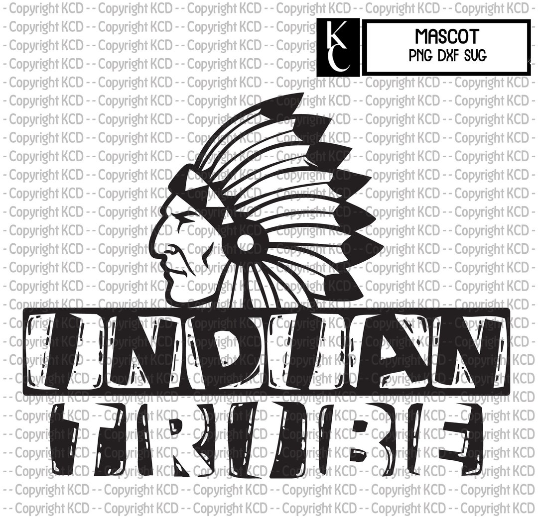 Indian Tribe SVG DXF PNG Digital File - Etsy