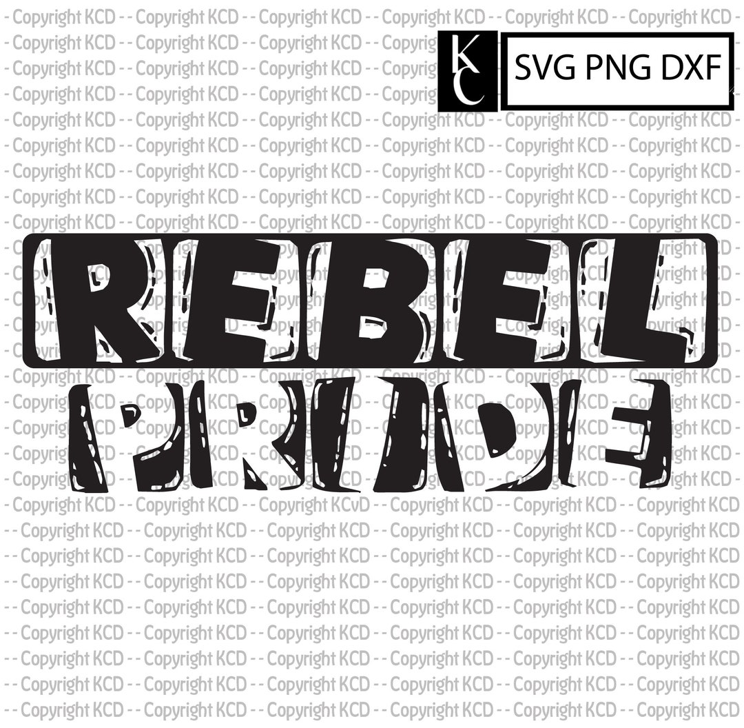 REBEL PRIDE Svg, Dxf, Png - Etsy