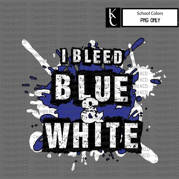 I Bleed Blue - Etsy