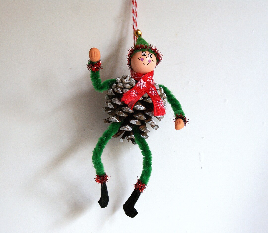 CHRISTMAS ELF Christmas Tree Decoration - Etsy