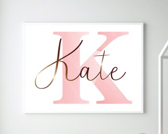 Pink Gold Baby - Etsy