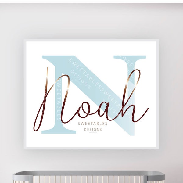 Noah Name Sign - Etsy