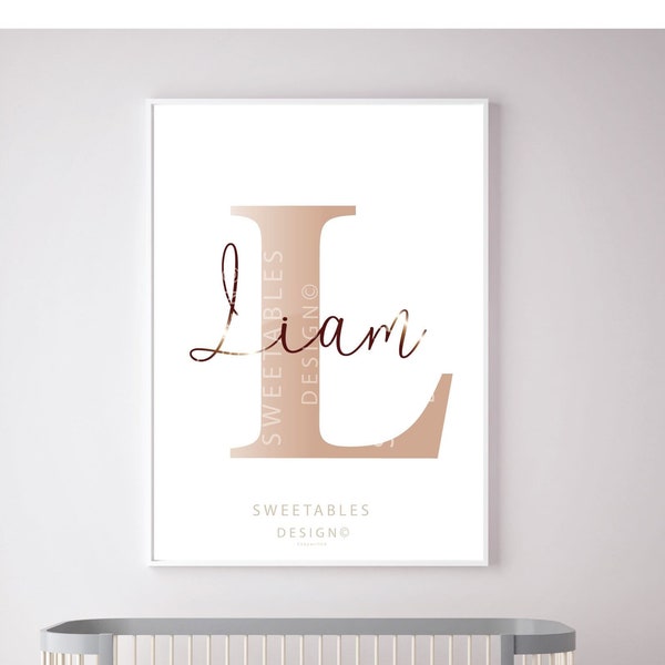 Liam Name Signs - Etsy