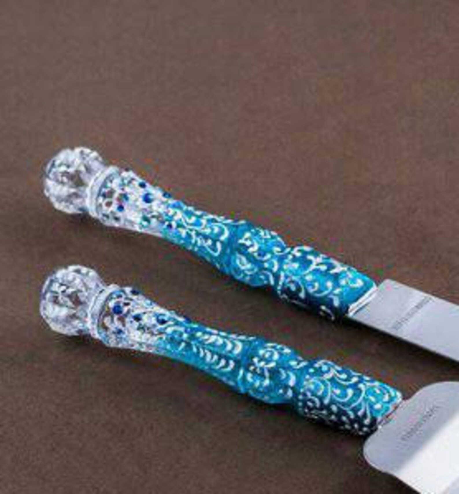 Turquoise Cake Server Knife - Etsy