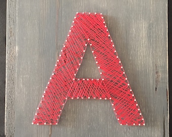 String art letter | Etsy