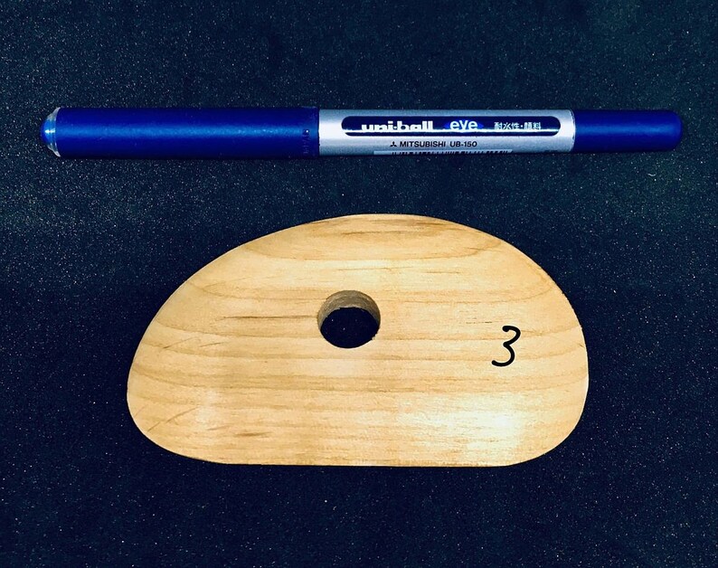 Wooden Pottery Ribs Various Shapes and Sizes for Throwing - Etsy