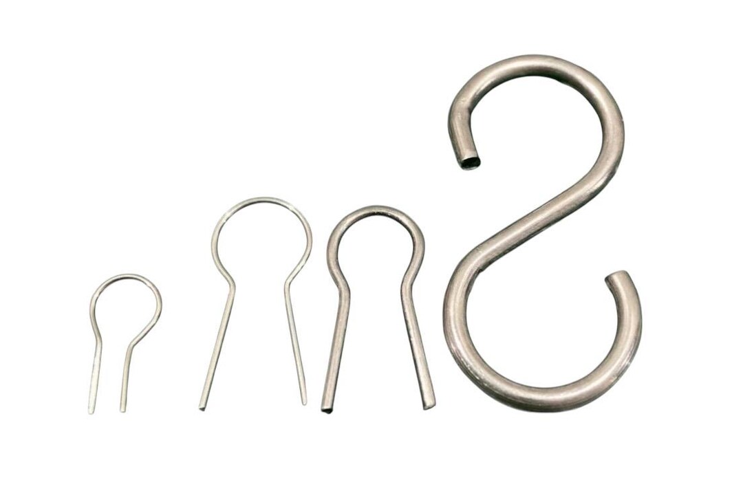 Choose 25 or 50 High Temperature Tungsten Wire Jump Hooks and S Hooks ...
