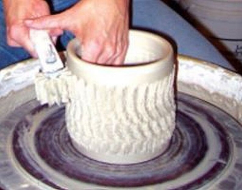 Steve Tool - Pottery Texture Tool for Clay on Wheel Thrown and Hand ...