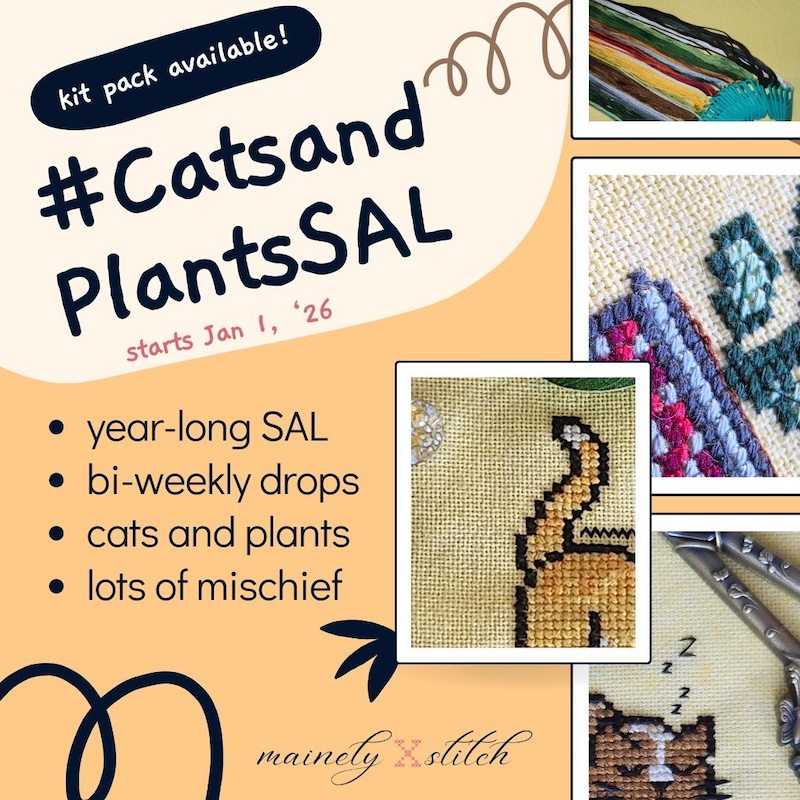 2026 Cross Stitch Along - Etsy