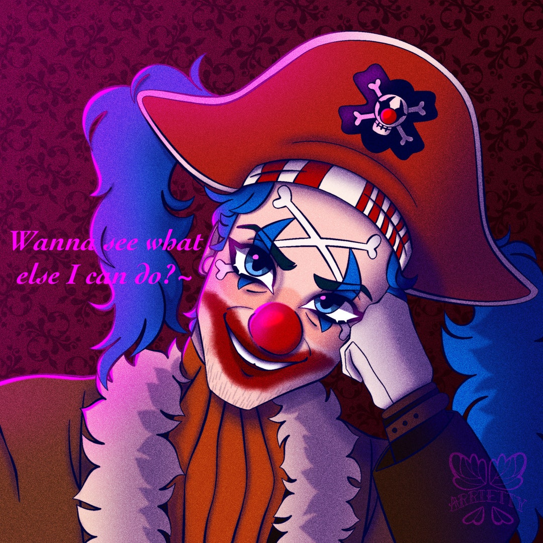 Buggy the Clown Art Print • One Piece - Etsy