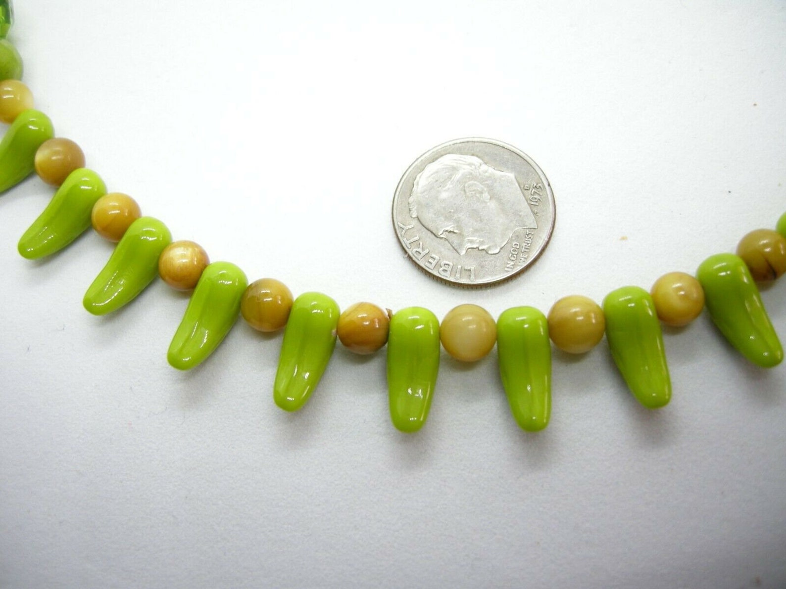 Collier de piment bijoux verts ensemble de collier de - Etsy France