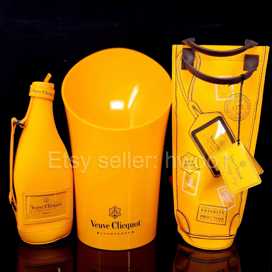 Veuve Clicquot Orange ICE BUCKET Chiller Ice Jacket Bottle Bag - Etsy