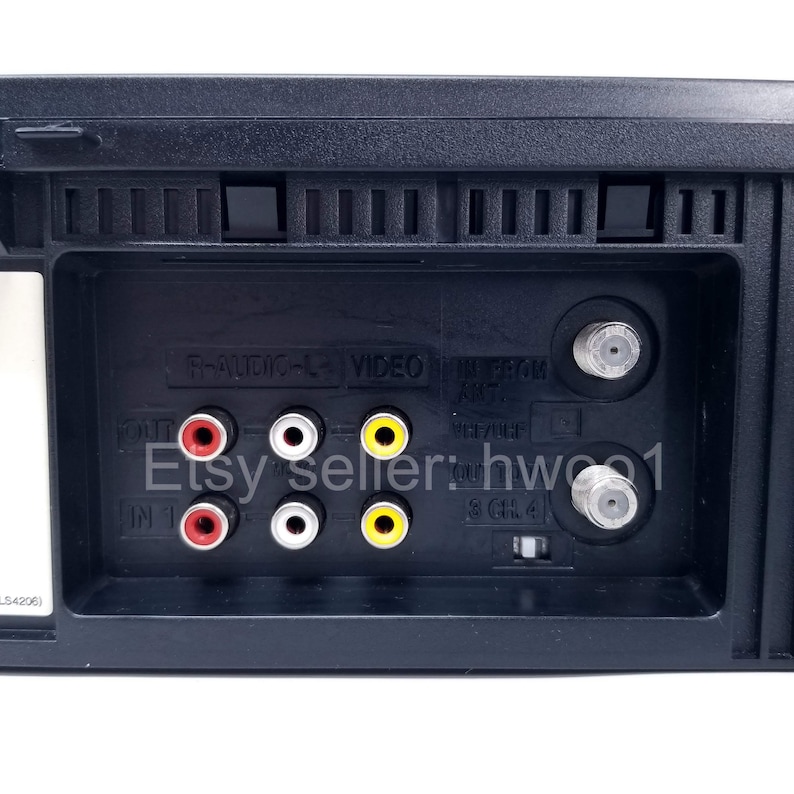 Panasonic VCR PV-8554-K W/ Remote, Tape, AV Cables, Tested, *heads ...