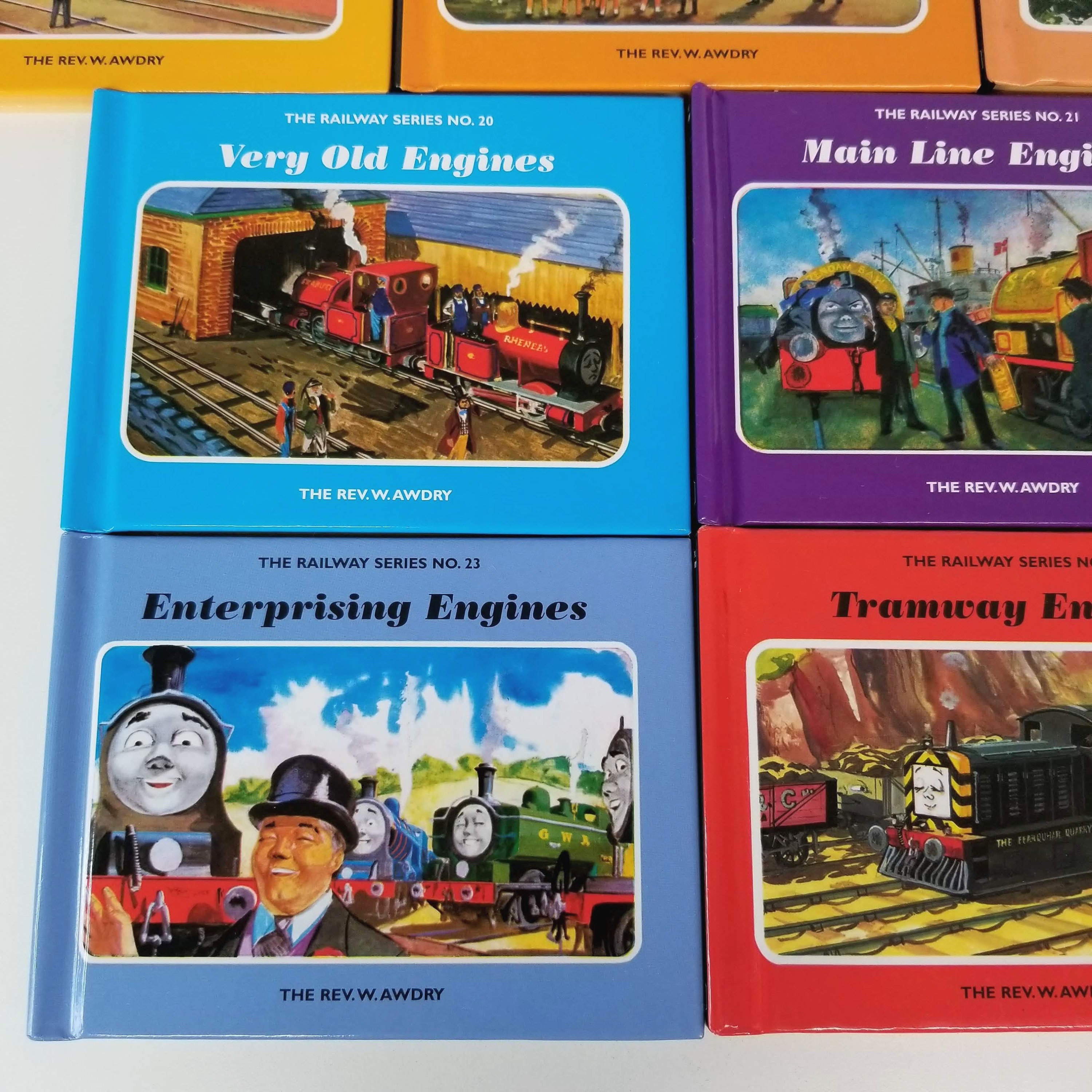 Thomas the Train RAILWAY SERIES Book Lot: Vol 1-8, 10, 11, 17, 18, 20 ...