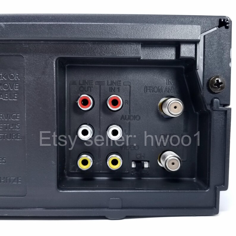 Sony VCR SLV-N51 W/ Remote, Tape, AV Cables, Tested, *heads Cleaned ...