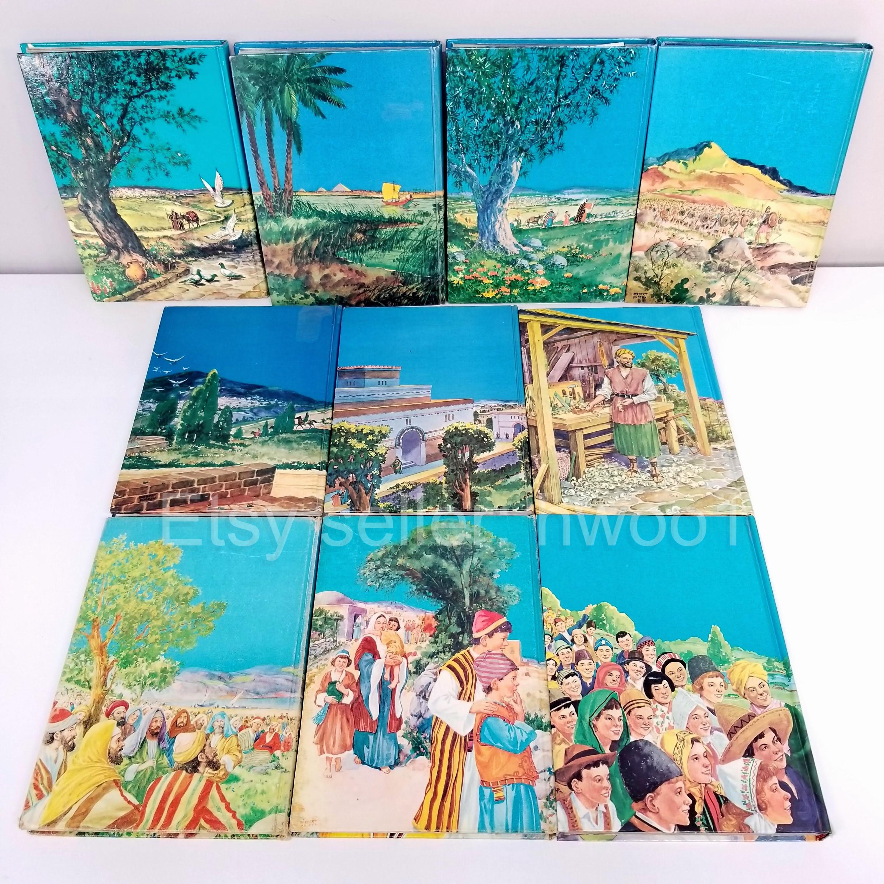 The Bible Story Arthur S Maxwell Volume 1-10 Complete Lot Set, Vintage ...