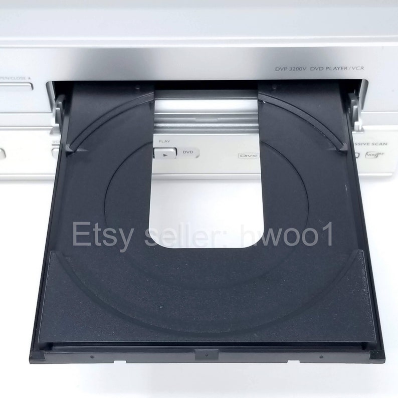 Philips DVD VCR Combo DVP3200V W/ Remote, Tested, Lens & Video Heads ...